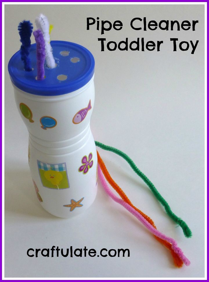 Craftulate: Pipe Cleaner Toddler Toy