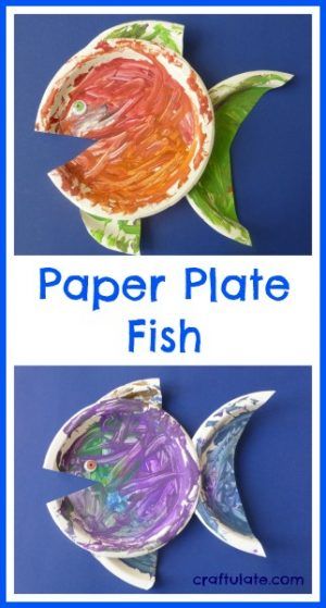 Paper Plate Fish