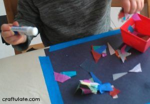 Introducing Glue to Toddlers - Craftulate