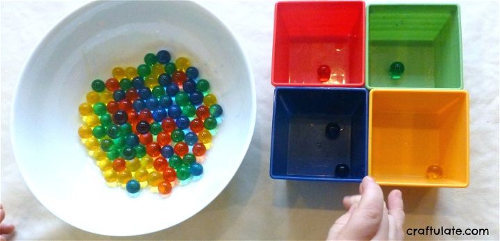 Sorting Beads By Color