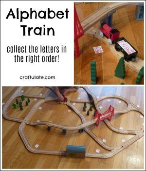 Alphabet Train - Craftulate