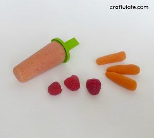 Hidden Vegetable Popsicles - Craftulate