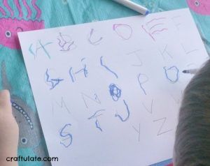 9 Tools for Learning to Write the Alphabet - Craftulate