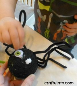 Spider Craft for Toddlers - Craftulate