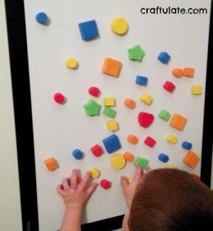 Magnetic Foam Shapes - Craftulate