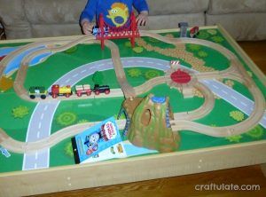 The Best Value Train Table - Craftulate