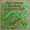 Pipe Cleaner and Bead Inchworm Craft - Craftulate