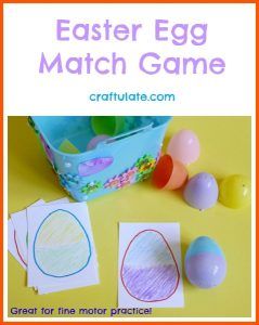 Easter Egg Match Game - Craftulate