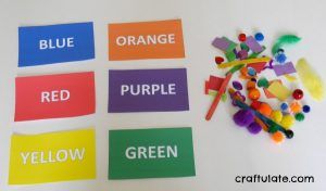 Color Match Busy Bag - Craftulate