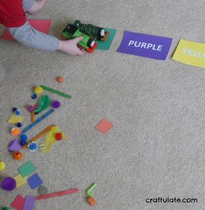 Color Match Busy Bag - Craftulate