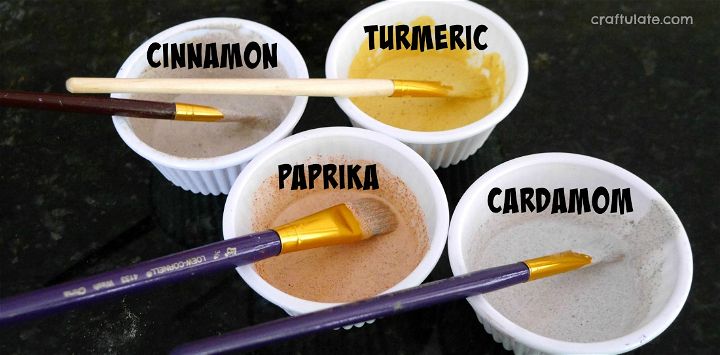 Sensory Spice Painting - Craftulate