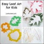 Easy Leaf Art for Kids - Craftulate