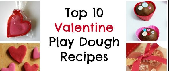 Top 10 Valentine Play Dough Recipes - Craftulate