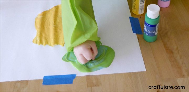 Child-Led Painting Process Art - Craftulate