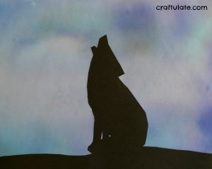 Wolf Art for Kids - Craftulate