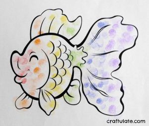 Fingerprint Fish - Craftulate