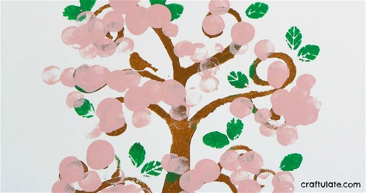 Fingerprint Tree Art - Craftulate