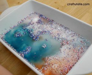 Glitter Fireworks Science Activity - Craftulate