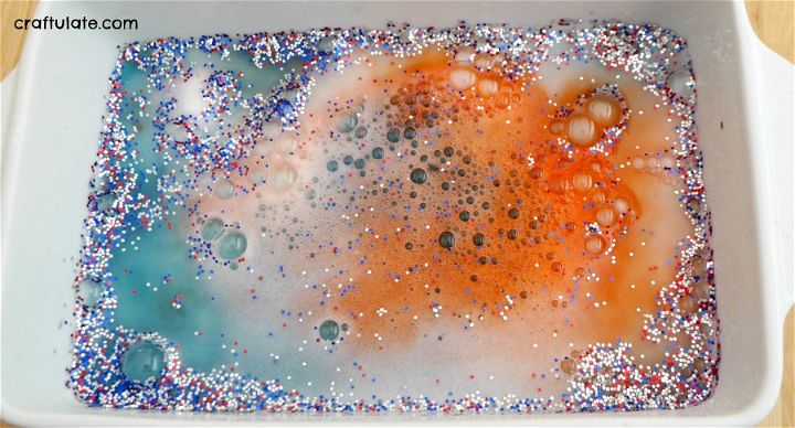 Glitter Fireworks Science Activity - Craftulate