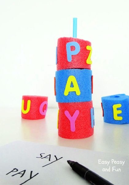 30 DIY Pool Noodle Crafts and Things to Make - Craftulate