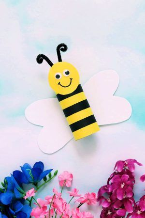 30 Bee Crafts for Kids: Bumble Bee Craft and Art Ideas
