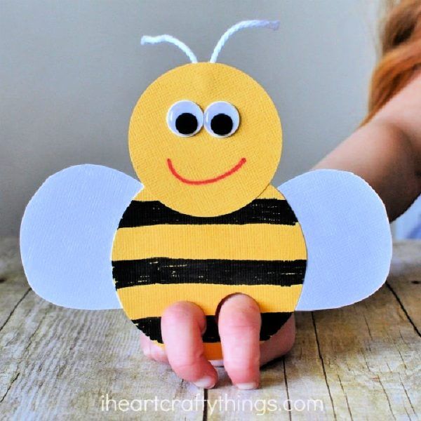 30 Bee Crafts for Kids: Bumble Bee Craft and Art Ideas