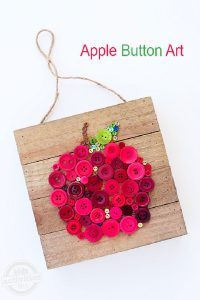 25 Simple Button Crafts and Art Projects - Craftulate