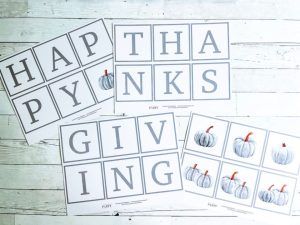 25 Printable Thanksgiving Crafts for Kids - Craftulate