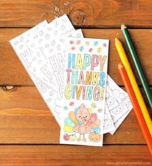 25 Printable Thanksgiving Crafts for Kids - Craftulate