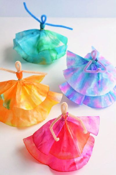 25 Easy Coffee Filter Crafts and Art Projects - Craftulate