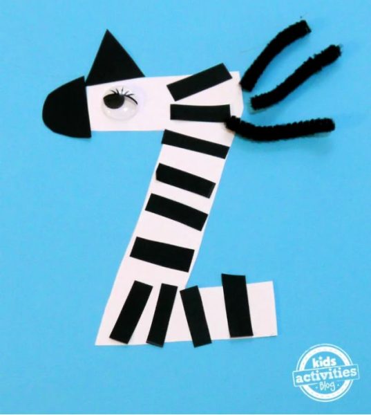 15 Letter Z Crafts and Activities for Preschoolers - Craftulate