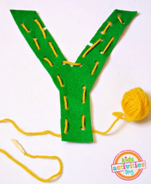 15 Letter Y Crafts and Activities for Preschoolers - Craftulate