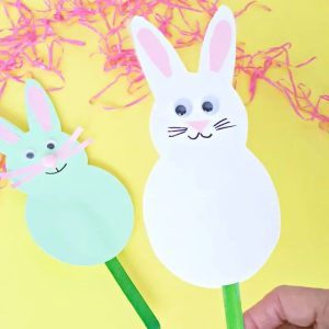 15 Easy Bunny Crafts for Toddlers and Preschoolers - Craftulate