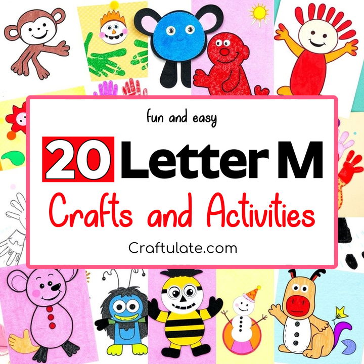Letter M Craft Free Printable For Preers - Infoupdate.org