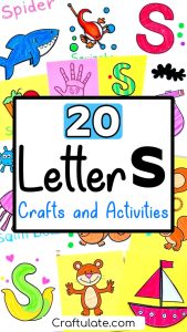 20 Letter S Crafts and Activities for Preschoolers - Craftulate