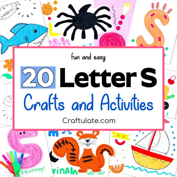 20 Letter S Crafts and Activities for Preschoolers - Craftulate