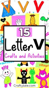 15 Letter V Crafts and Activities for Preschoolers - Craftulate