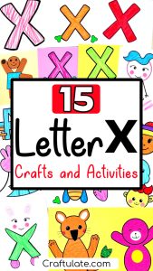 15 Letter X Crafts and Activities for Preschoolers - Craftulate