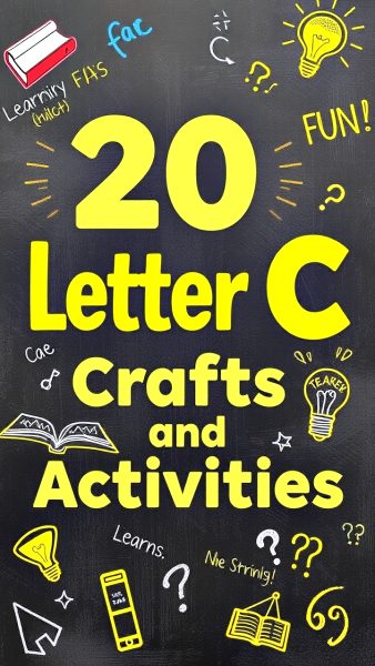 20 Letter C Crafts and Activities for Kids of All Ages - Craftulate